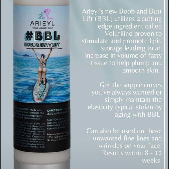 Other | Bbl Boob Butt Lift By Arieyl | Poshmark